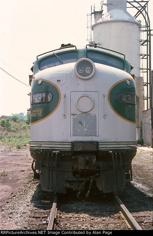 The nose of NJT 4331
